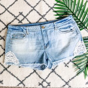 American Eagle Outfitters Shorts | American Eagle High Waisted Denim ...